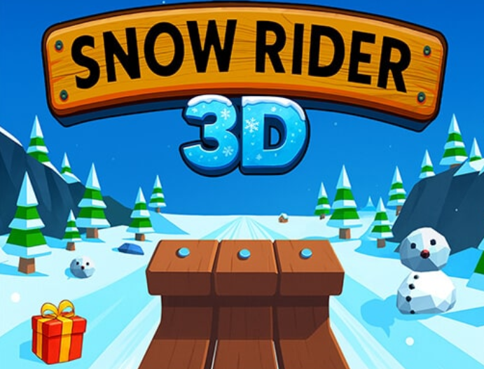 Snow Rider 3D - Sleigh Dash with Gifts and Winter Glow | Slide Down game